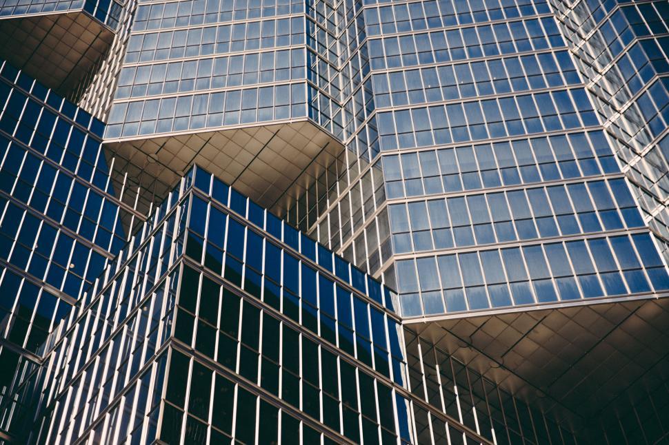 Free Stock Photo of Towering Skyscraper With Numerous Windows ...