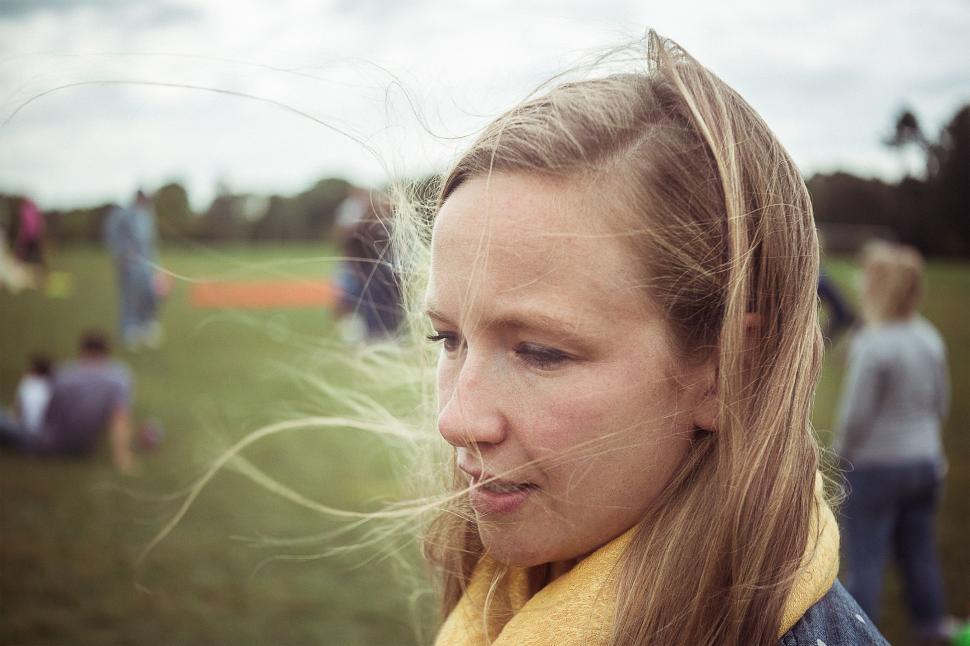 Free Stock Photo of portrait smile face attractive people pretty person ...