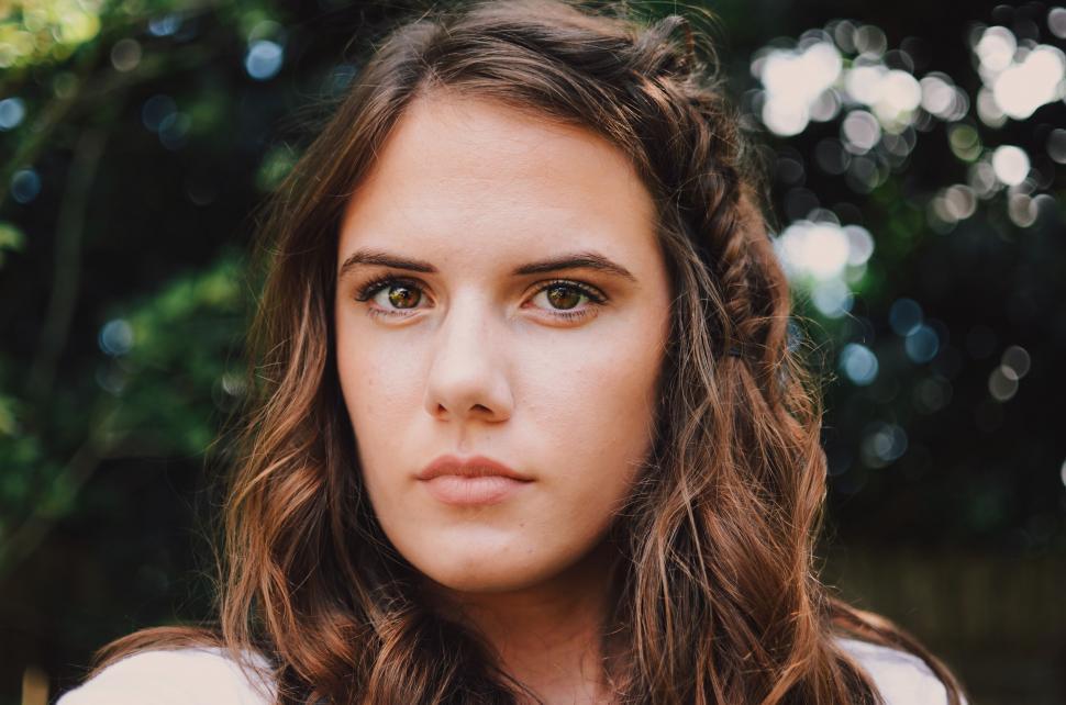Free Stock Photo of Woman With Long Hair Looking at Camera | Download ...