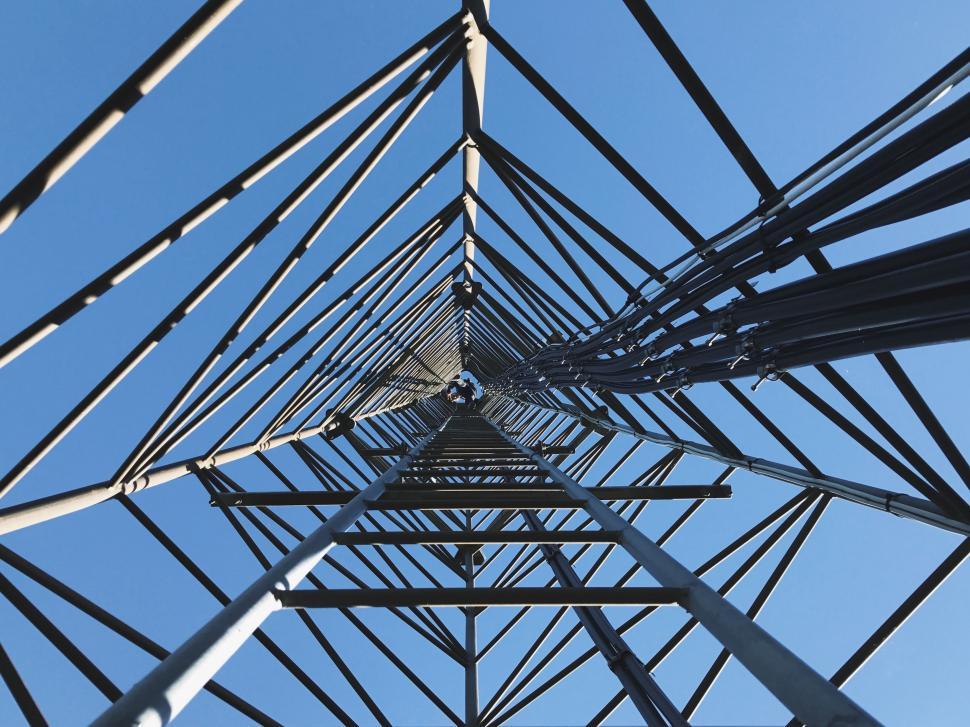 Free Stock Photo of Tall Metal Structure Against Sky | Download Free ...