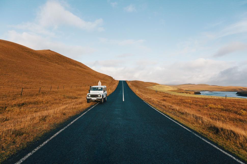 Free Stock Photo of Van Parked on Side of Road | Download Free Images ...