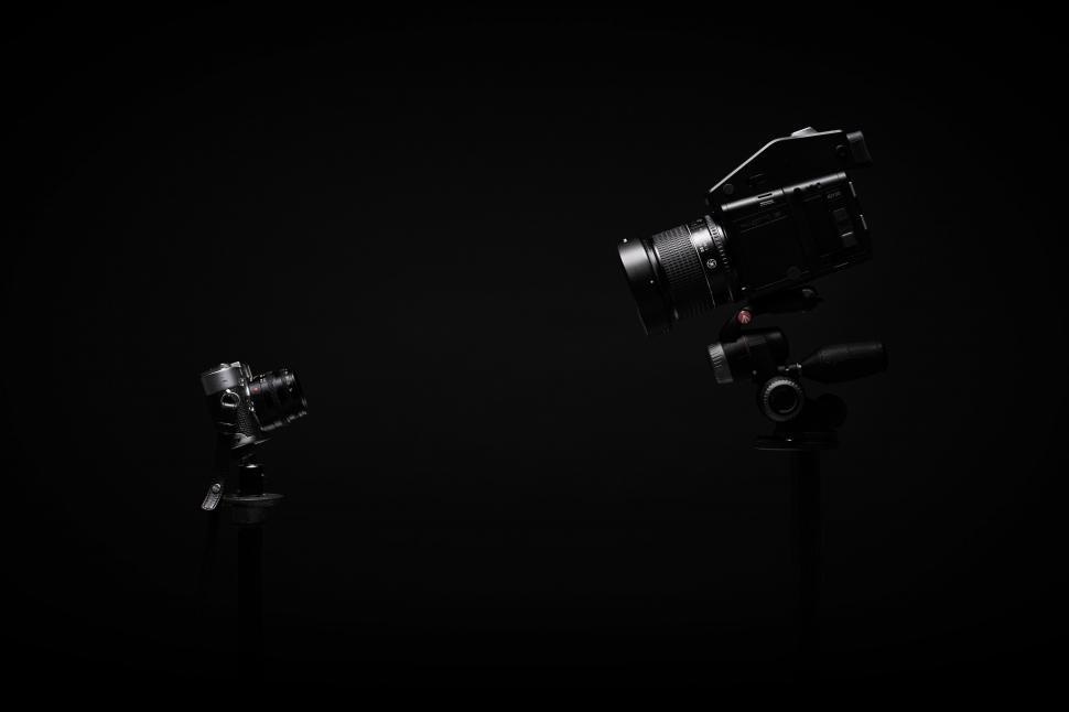 Free Stock Photo of Camera in the Dark | Download Free Images and Free ...