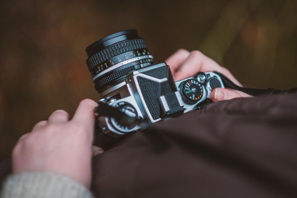 Free Stock Photo of Person Holding Camera to Face | Download Free ...