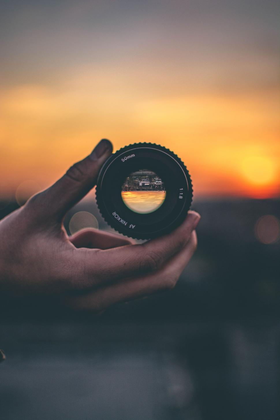Free Stock Photo of Person Holding Camera Lens | Download Free Images ...