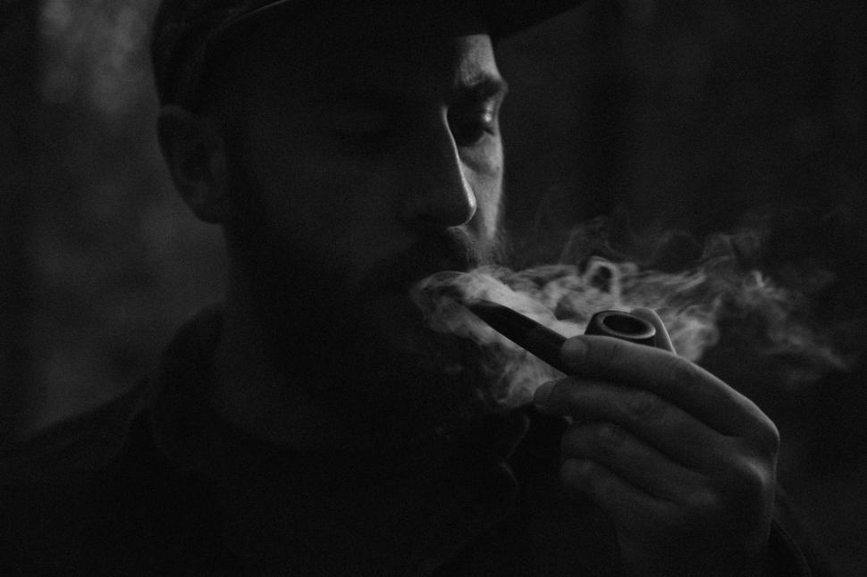 Free Stock Photo of Man in Hat Smoking Cigarette | Download Free Images ...