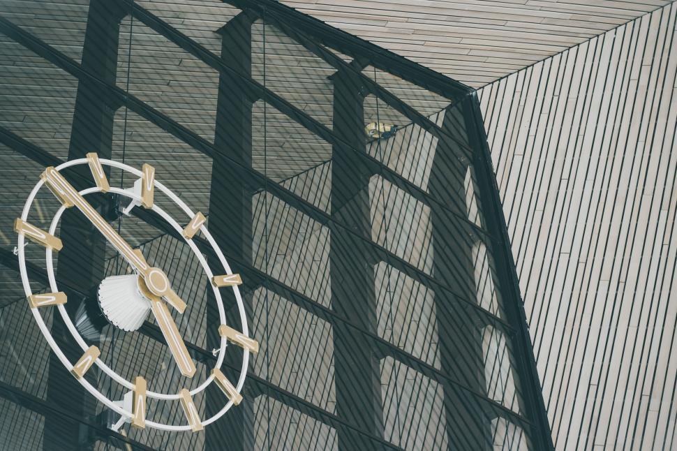 Free Stock Photo of Clock on Building Facade | Download Free Images and ...