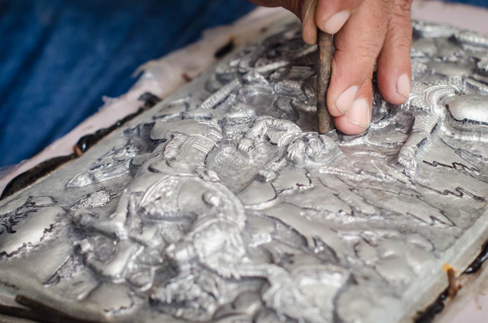 Free Stock Photo of Carving on silver | Download Free Images and Free ...