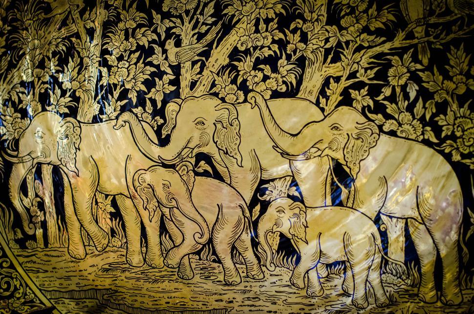 Free Stock Photo of Elephant Pattern | Download Free Images and Free ...