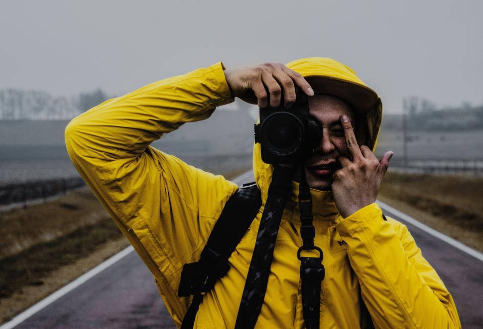 Free Stock Photo of Man Taking Self-Portrait With Camera | Download ...
