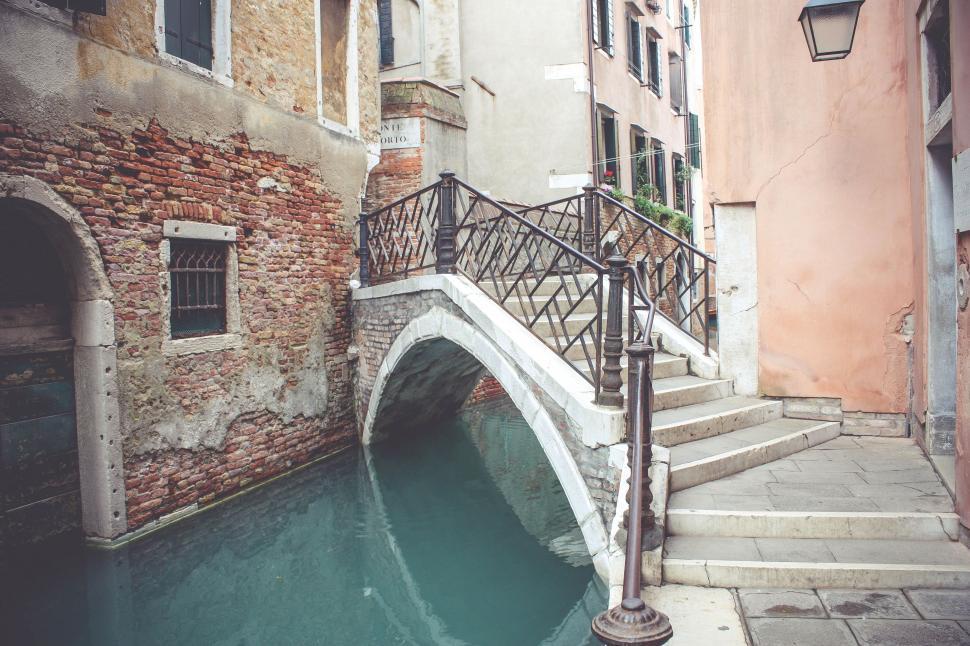 Free Stock Photo of Bridge Over a Narrow Canal | Download Free Images ...