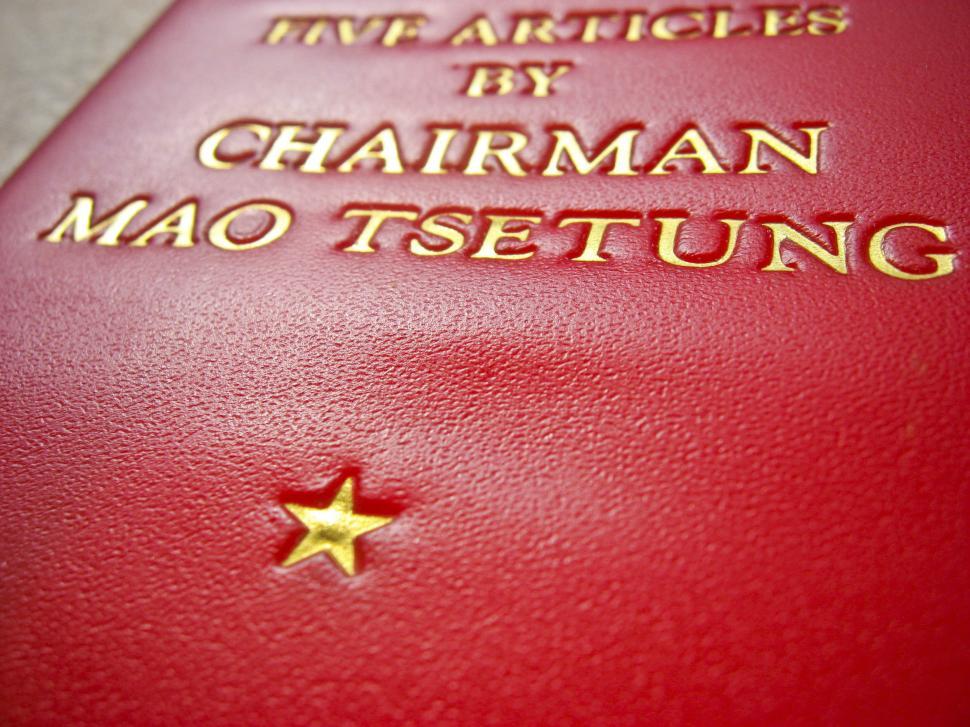 Free Stock Photo of Red Star on Mao book | Download Free Images and ...