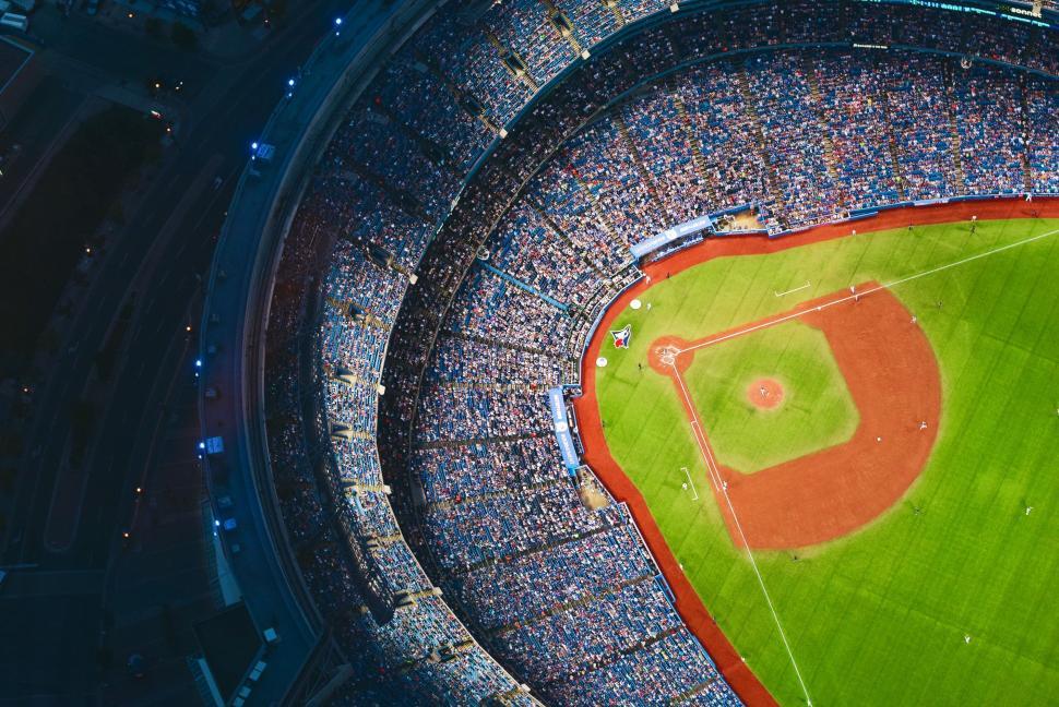 Free Stock Photo of Baseball Stadium Filled With Fans | Download Free ...