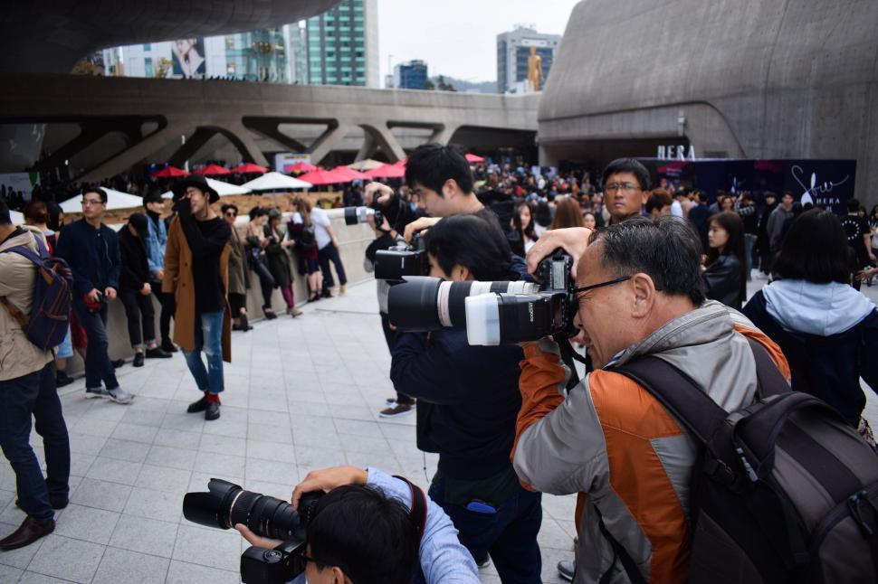 Free Stock Photo of Crowd of People Standing Around Each Other ...