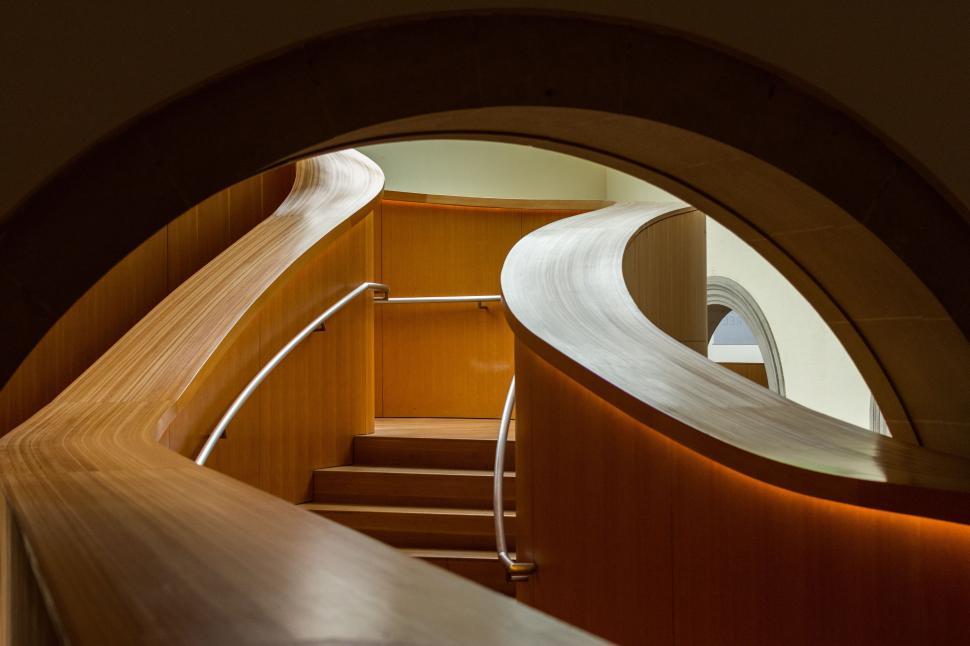 Free Stock Photo of A Glimpse of Staircase Through Circular Window ...