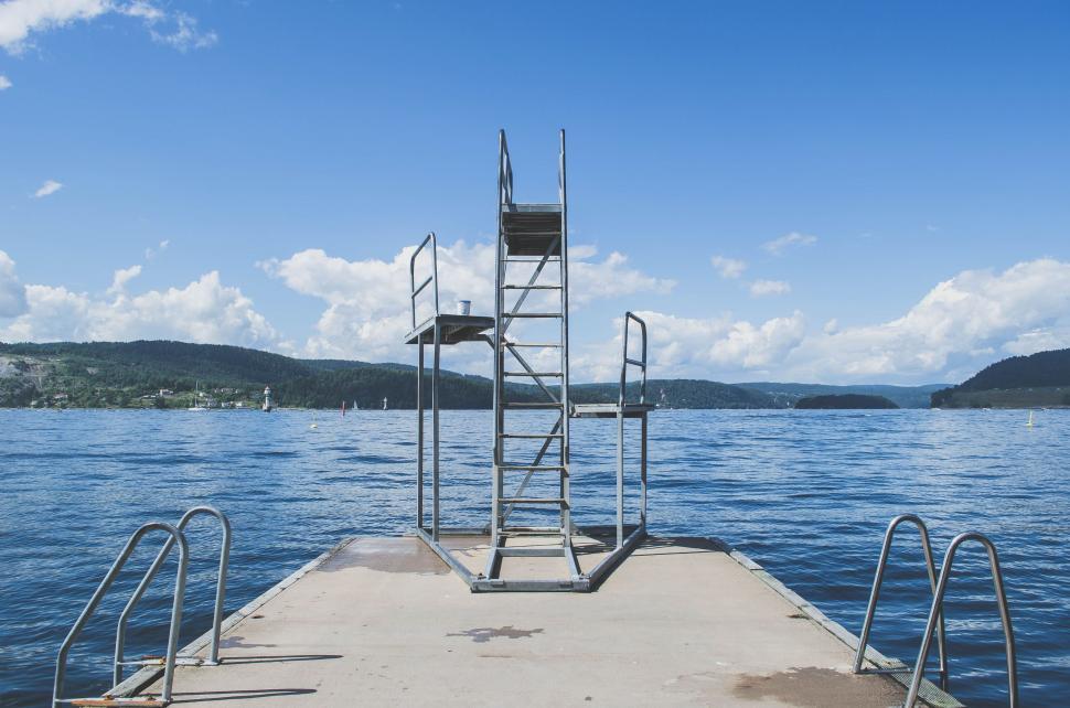 Free Stock Photo of Lifeguard Tower on Boat Dock | Download Free Images ...