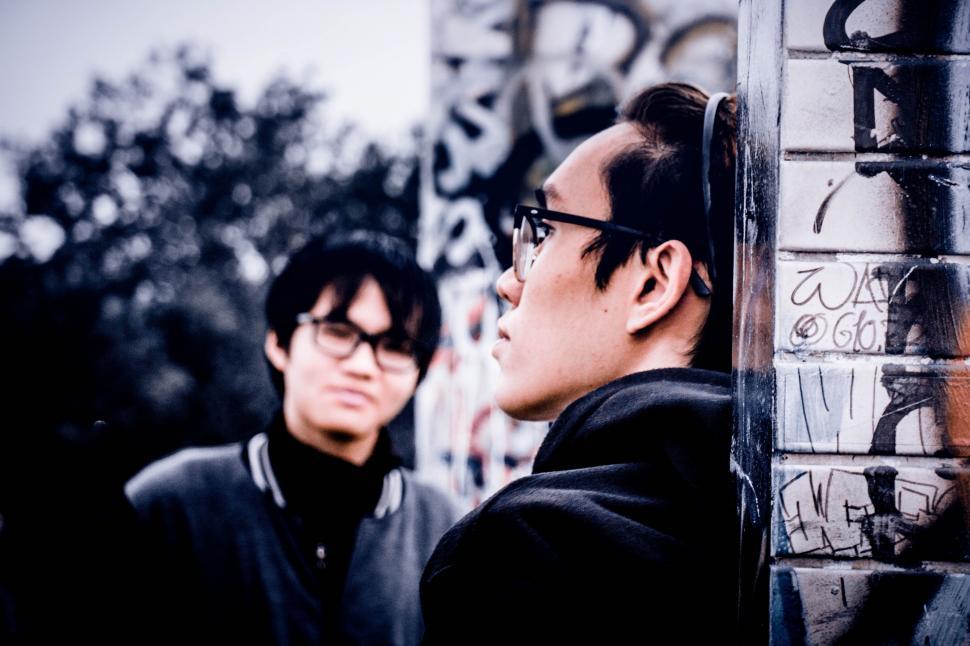 Free Stock Photo of Two Men Standing Next to Each Other | Download Free ...