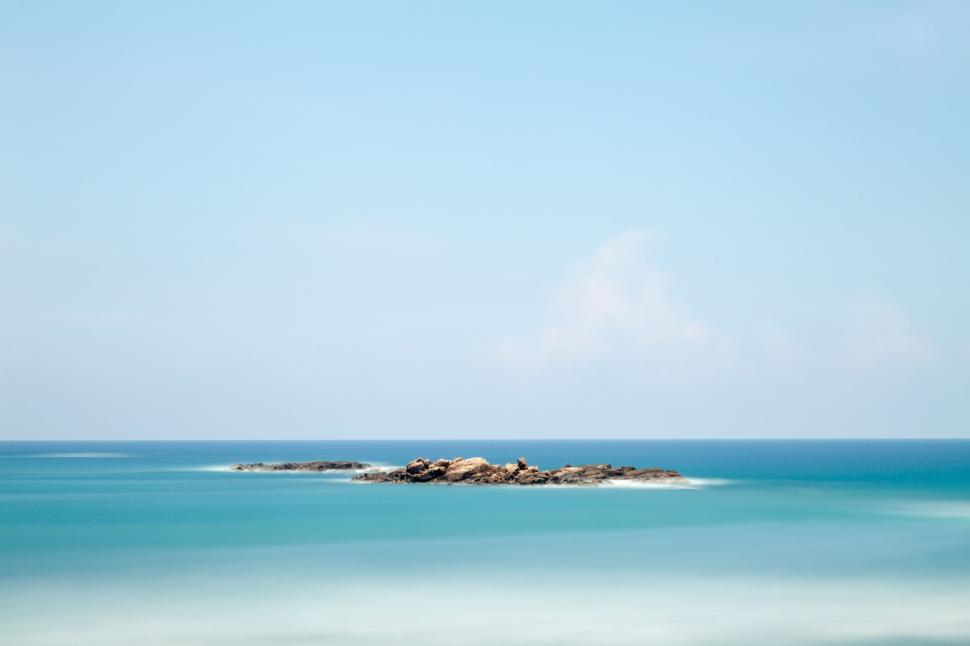 Free Stock Photo of Island in a Vast Lake | Download Free Images and ...
