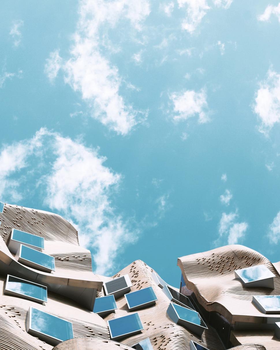 Free Stock Photo of Group of Mirrors on Side of Building | Download ...