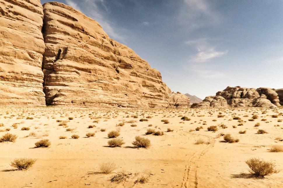 Free Stock Photo of Desert Landscape With Rock Formation | Download ...