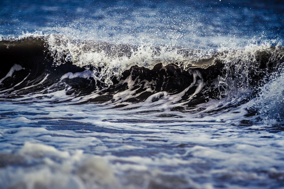 Free Stock Photo of Approaching Big Wave at Shore | Download Free ...