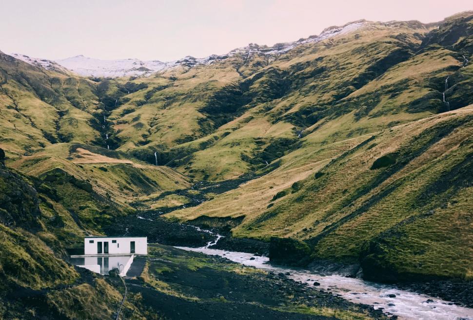 Free Stock Photo of Small House in the Valley | Download Free Images ...