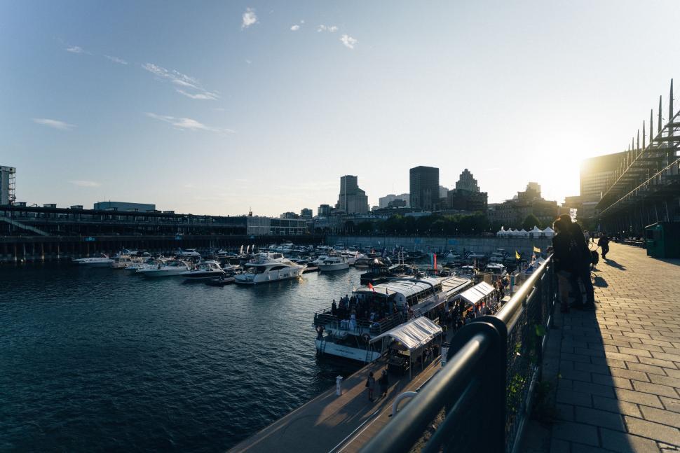 Free Stock Photo of A View of a Harbor With Boats in the Water ...