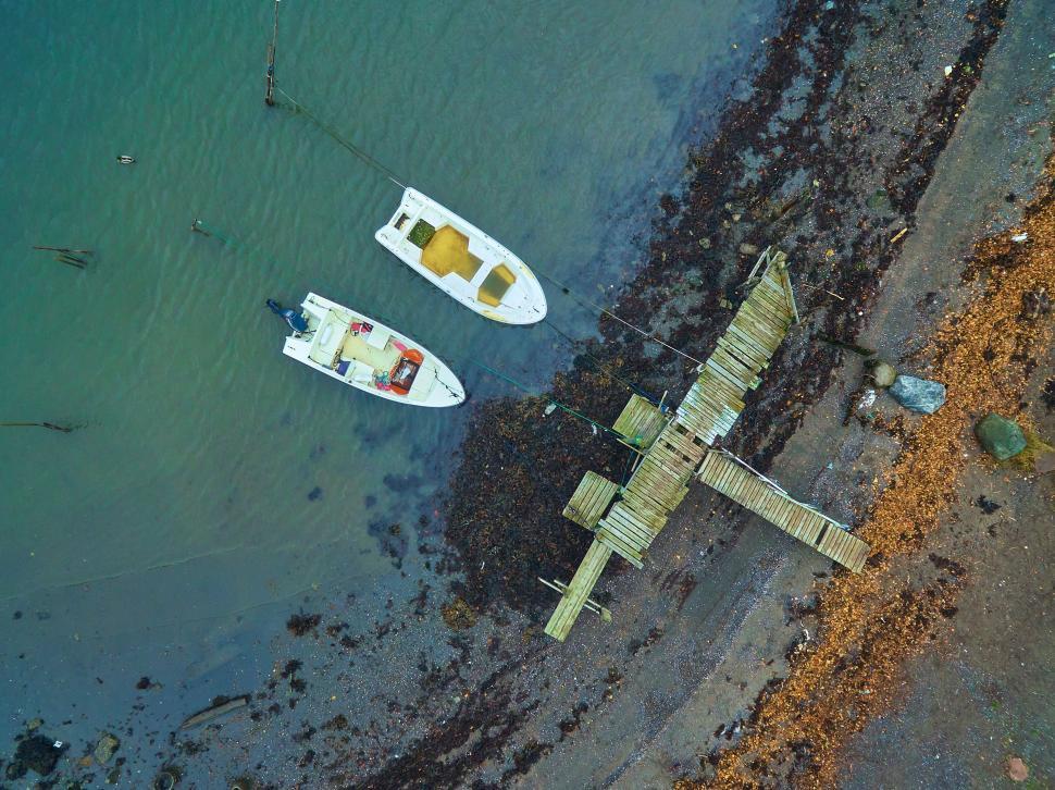 Free Stock Photo of Two Boats Floating on Body of Water | Download Free ...