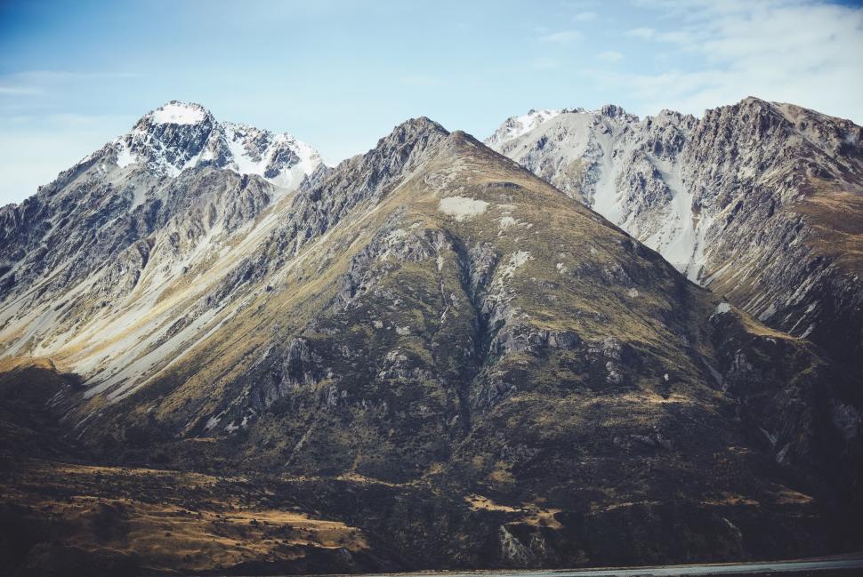 Free Stock Photo of mountain range landscape natural elevation ...