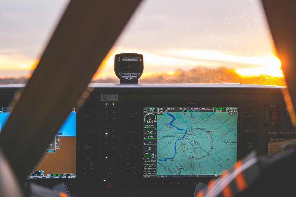 Free Stock Photo of Inside View of a Plane Cockpit | Download Free ...
