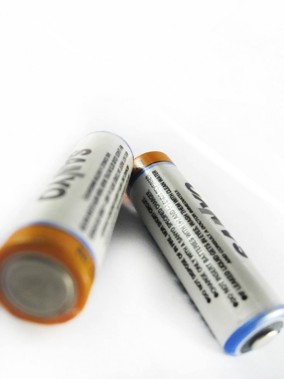 Free Stock Photo of Pair of AA batteries | Download Free Images and ...