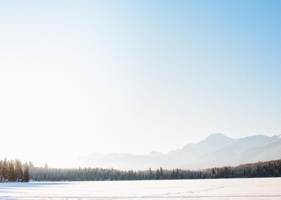 Free Stock Photo of Skier Skiing in Snow With Mountains Background ...