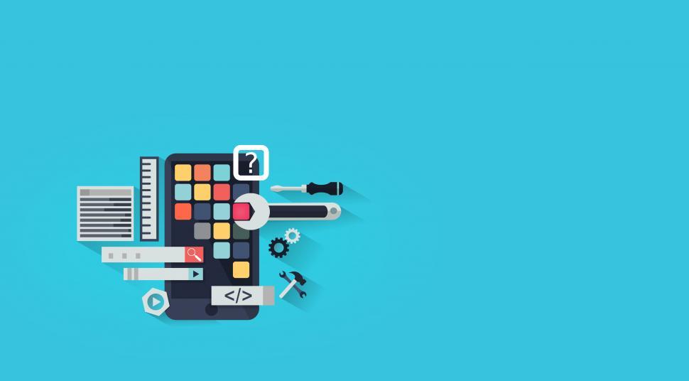 Free Stock Photo of App Development - App Design - With Copyspace ...