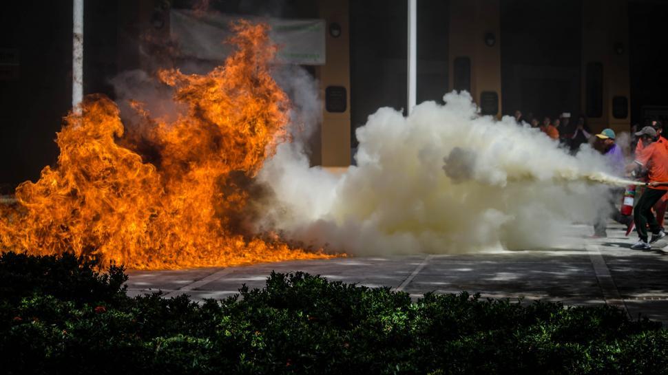 Free Stock Photo of Crew extinguishing fire | Download Free Images and ...