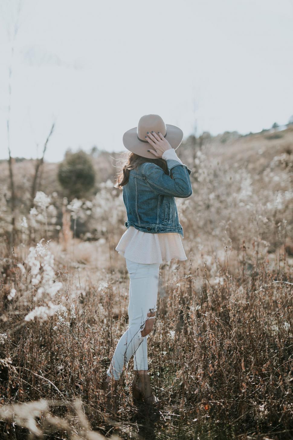 Free Stock Photo of Woman Standing in Field | Download Free Images and ...