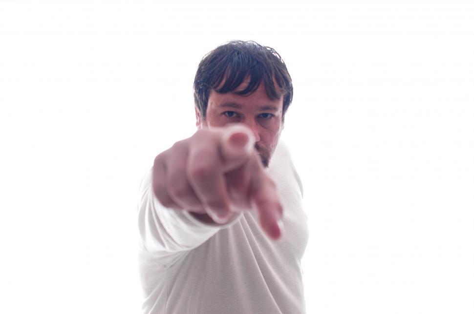 Free Stock Photo of man pointing | Download Free Images and Free ...