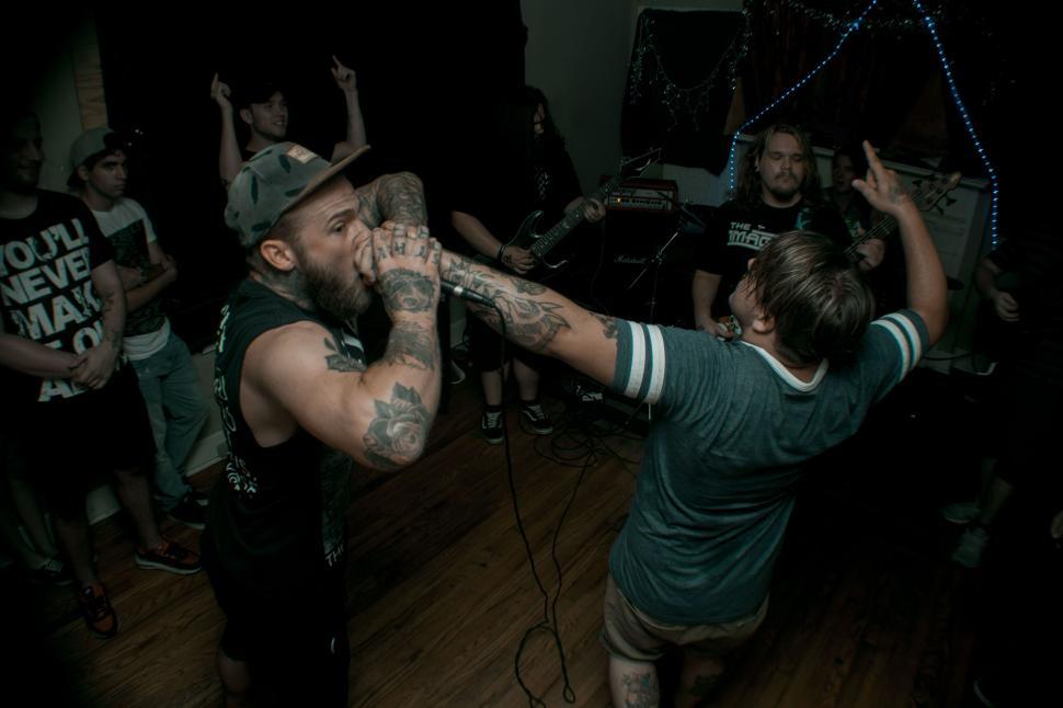 Free Stock Photo of Group of People Dancing in a Dark Room | Download ...