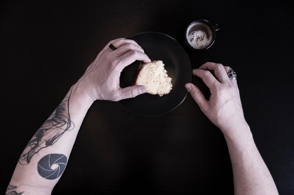 Free Stock Photo of Person Holding Plate of Food | Download Free Images ...
