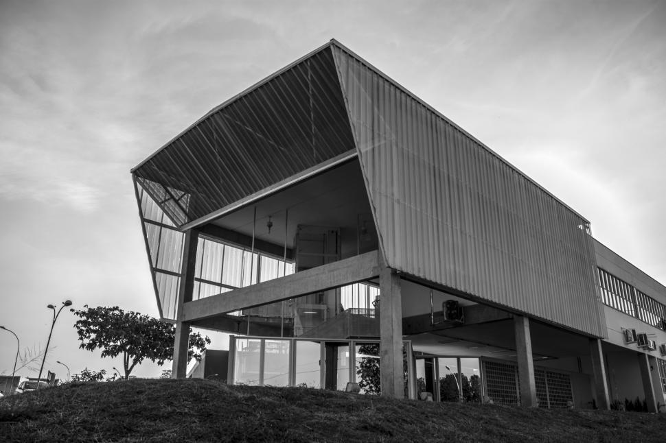 Free Stock Photo of Modern ConcreteMetal Building | Download Free ...