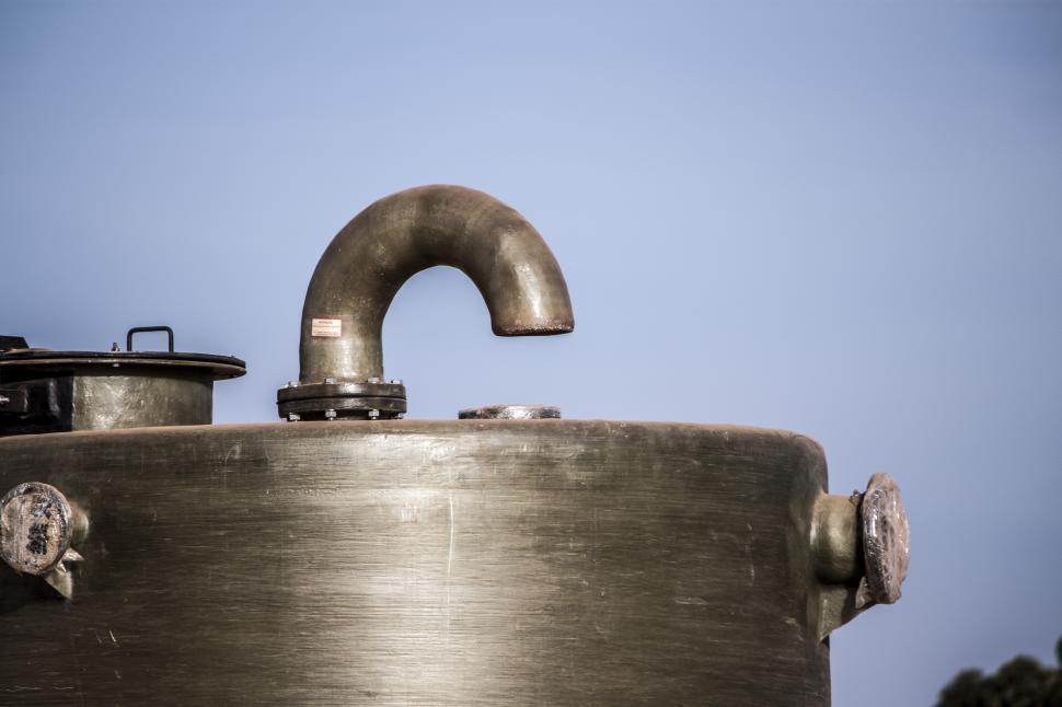 Free Stock Photo of Large Metal Pot With Pipe | Download Free Images ...