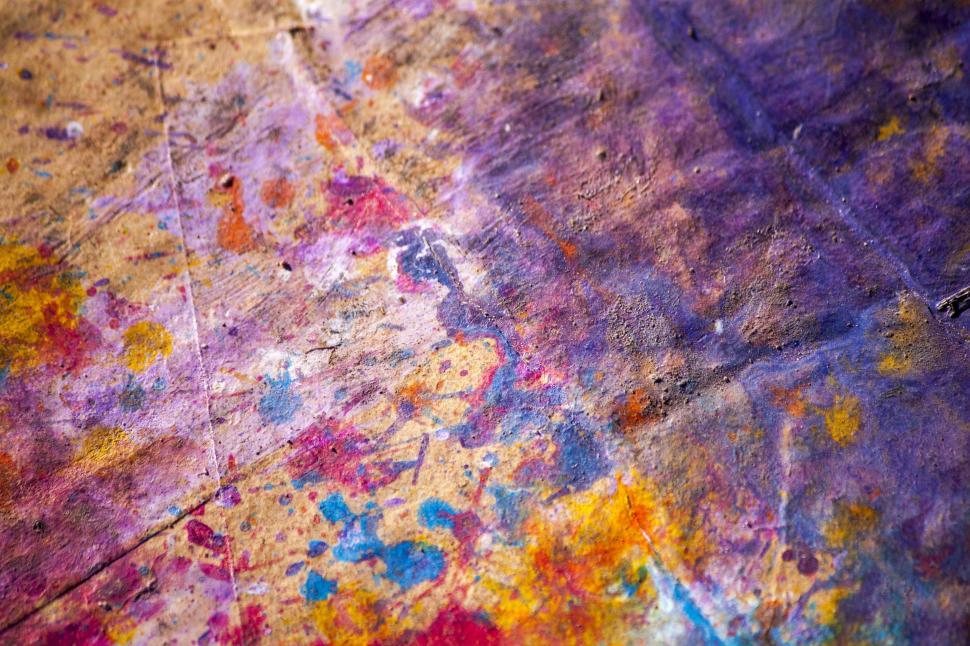 Free Stock Photo of Close Up of a Paint-Splattered Art Piece | Download ...