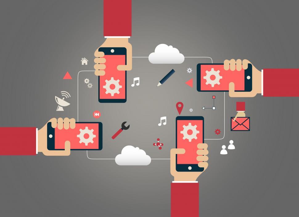 Free Stock Photo of Sharing Through Mobile | Download Free Images and ...