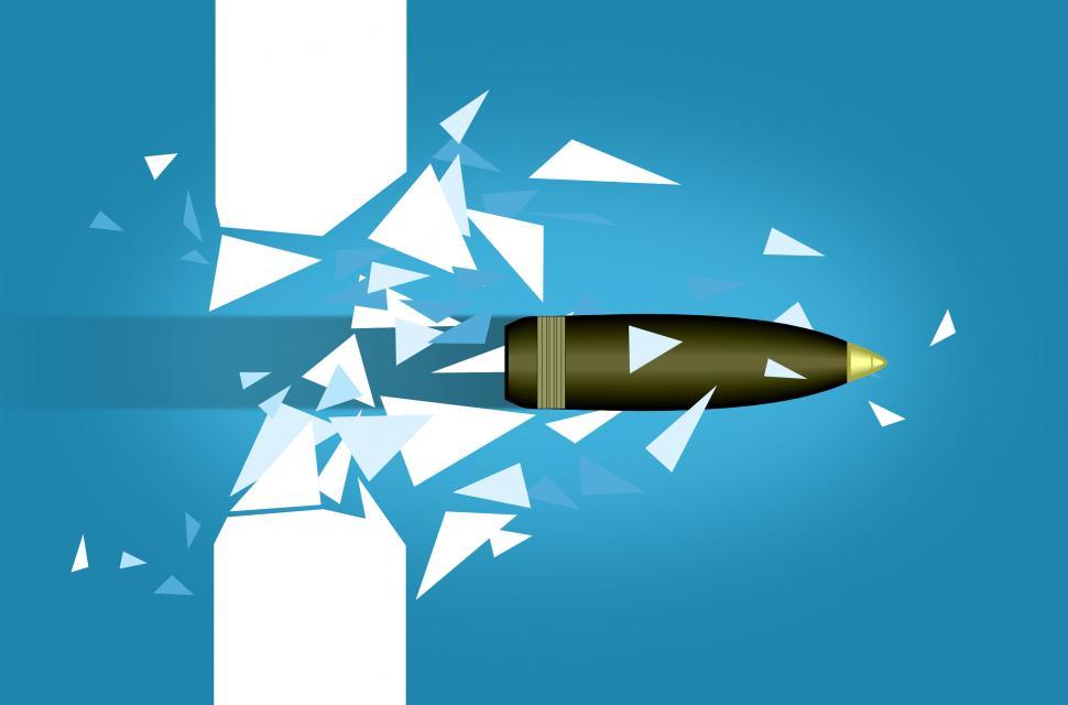 Free Stock Photo of Projectile Blasting Through a Wall | Download Free ...