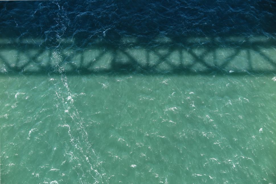 Free Stock Photo of Shadow of Golden Gate Bridge on Ocean | Download ...
