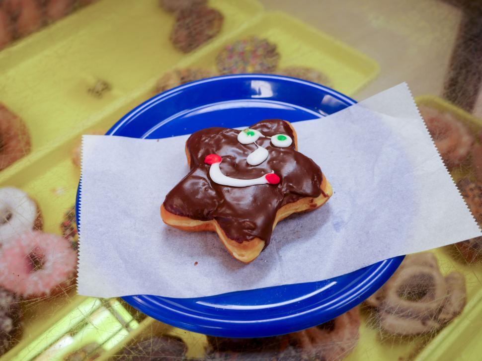 Free Stock Photo of Star donut | Download Free Images and Free ...