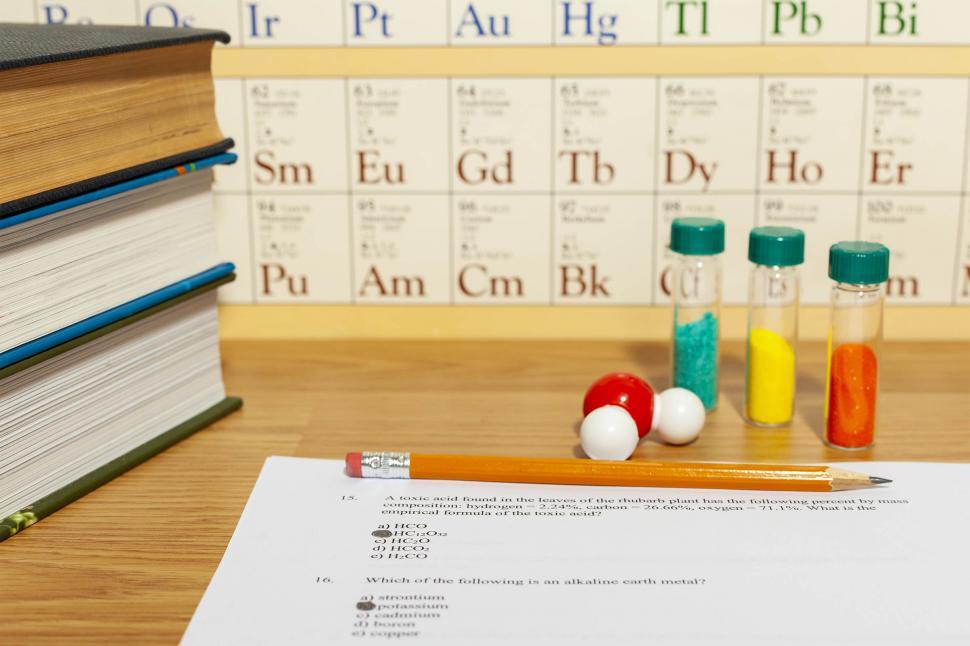 Free Stock Photo of Chemistry Quiz with chemicals | Download Free ...
