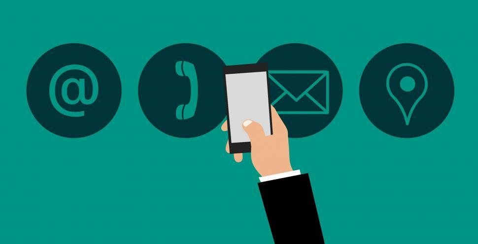 Free Stock Photo of contact details on smartphone | Download Free ...