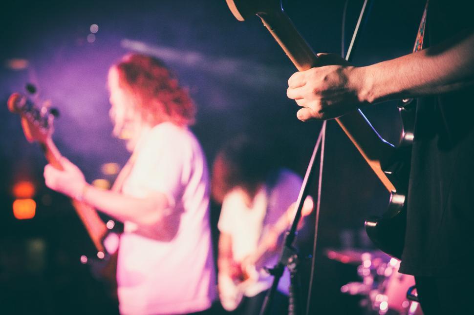Free Stock Photo of A band on stage | Download Free Images and Free ...