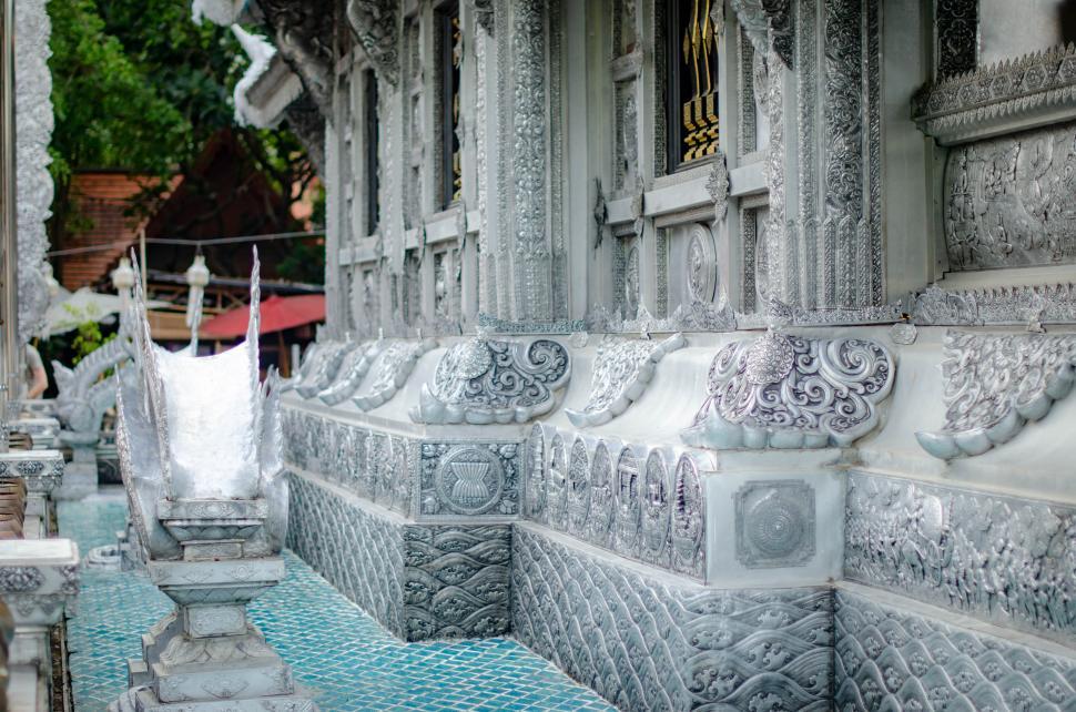 Free Stock Photo of Details of Temple made from silver | Download Free ...
