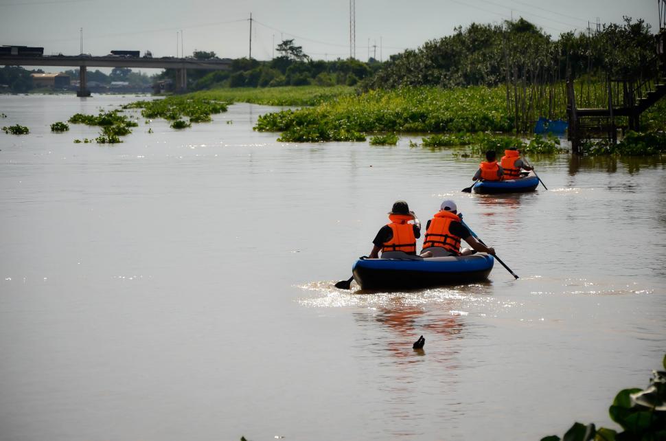 Free Stock Photo of Kayaking on River | Download Free Images and Free ...