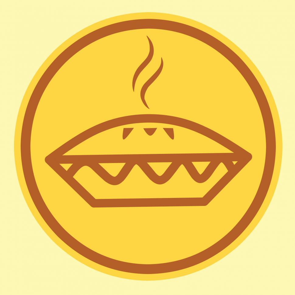 Free Stock Photo of apple pie icon | Download Free Images and Free ...